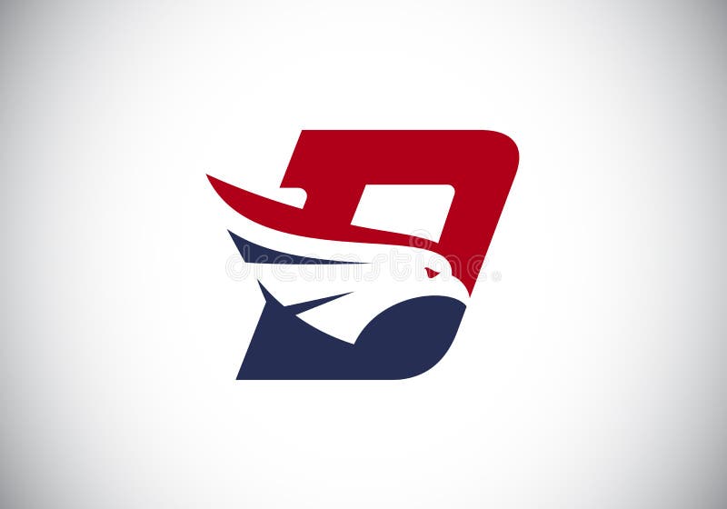 Letter D Eagle Head Stock Illustrations – 46 Letter D Eagle Head Stock ...
