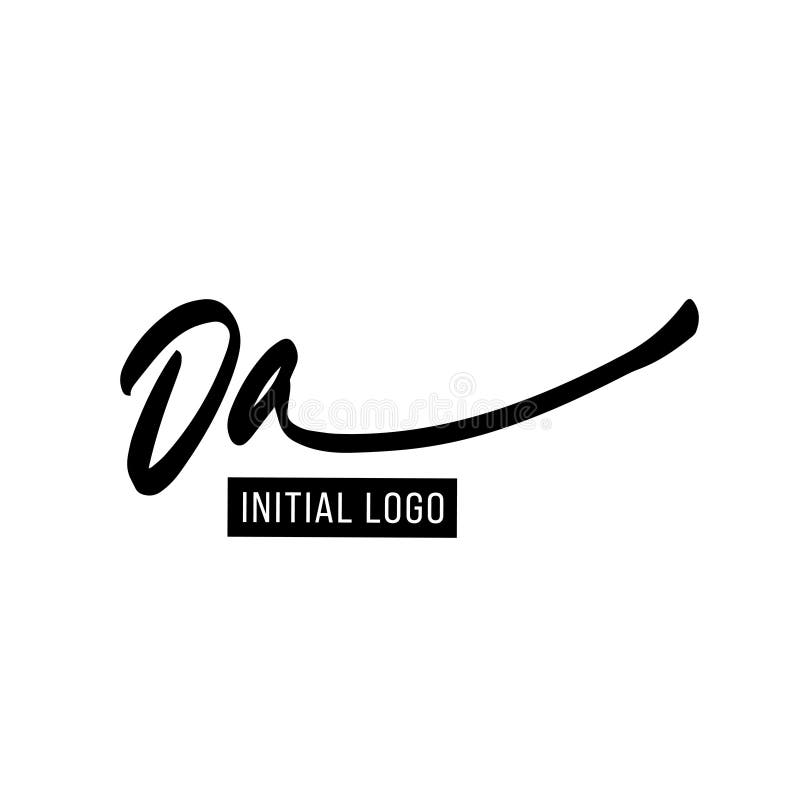 Initials-08-04 stock vector. Illustration of alphabet - 199925789