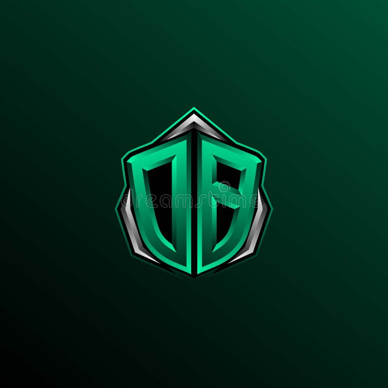 Initial DB Logo Design, Initial DB Logo Design with Circle Style, Logo ...