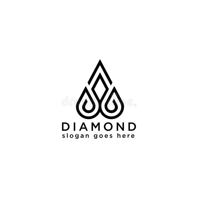 Initial a Diamond Logo stock vector. Illustration of design - 360718967