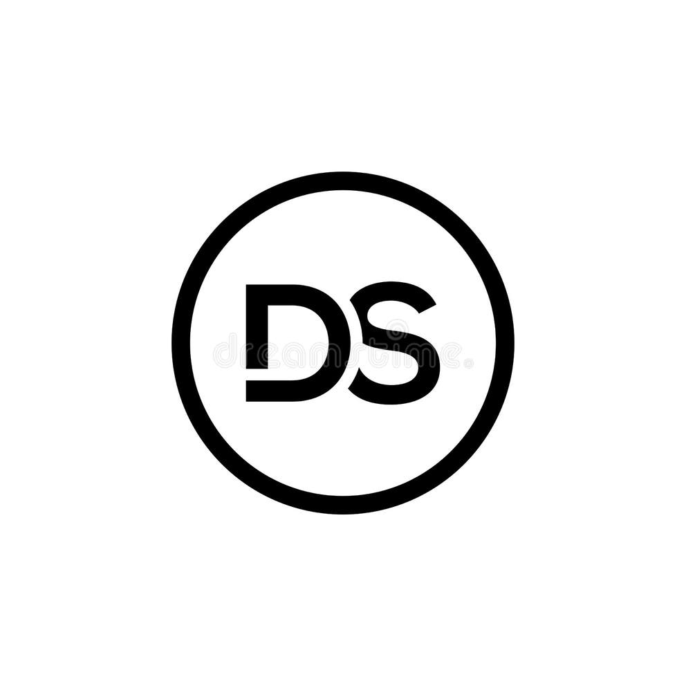 Black Red Initial Ds Logo Template Stock Illustrations – 123 Black Red ...