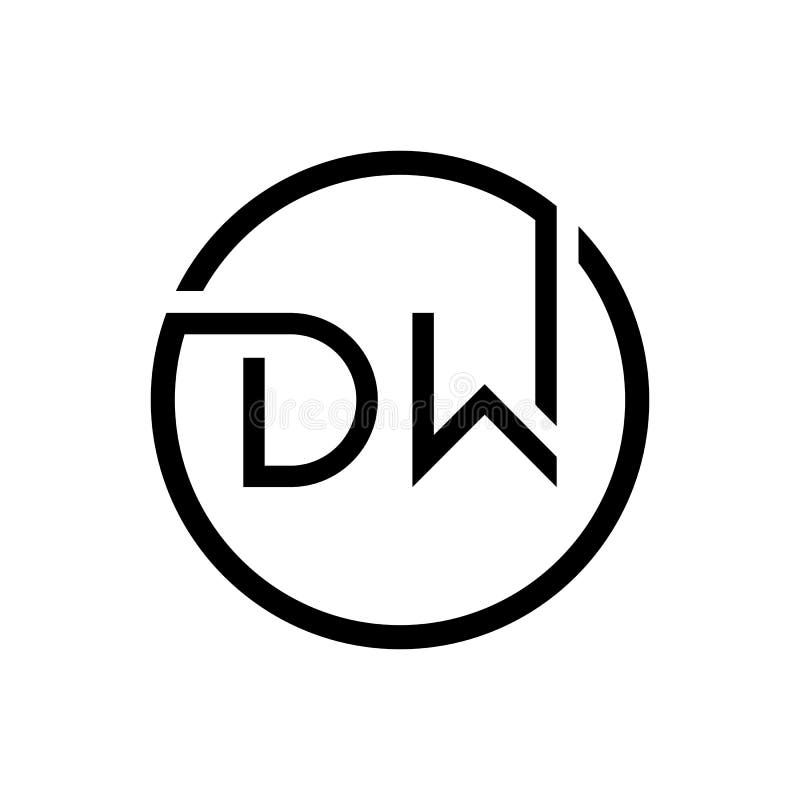 Dw Letter Stock Illustrations – 1,199 Dw Letter Stock Illustrations ...