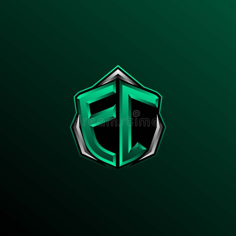 Initial EC Logo Design, Initial EC Logo Design with Circle Style, Logo ...