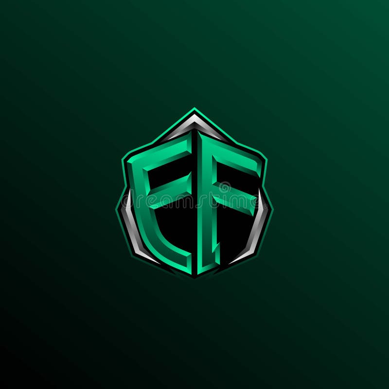 Initial EF Logo Design, Initial EF Logo Design with Circle Style, Logo ...