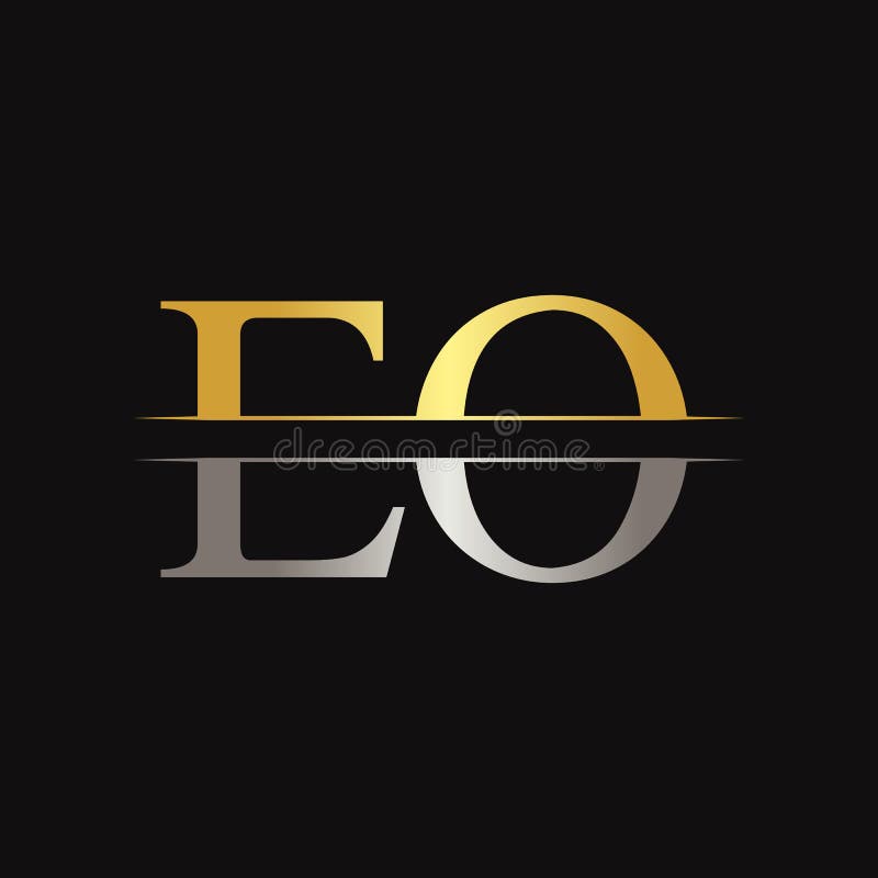 Initial EO Letter Linked Logo Business Vector Template. Creative Letter ...