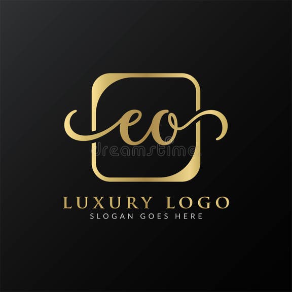 Initial EO Letter Logo Creative Modern Typography Vector Template ...