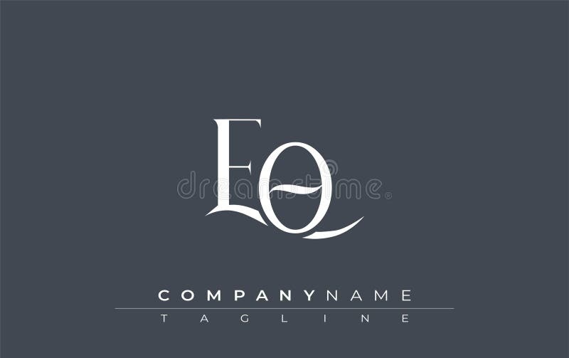 Initial EO Logo Design Vector Stock Vector - Illustration of sign ...
