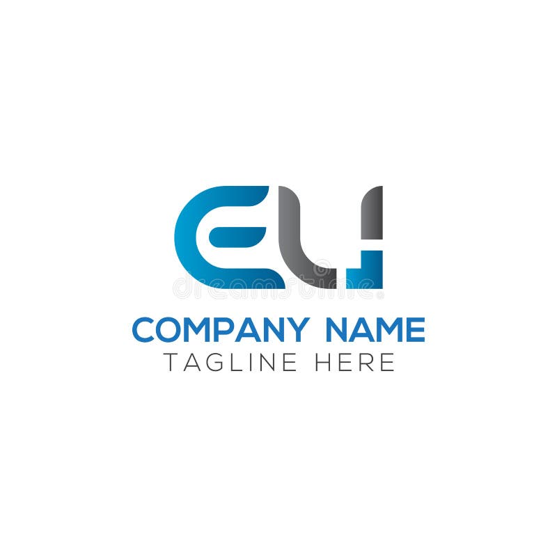 Initial EV Letter Logo with Creative Modern Business Typography Vector ...
