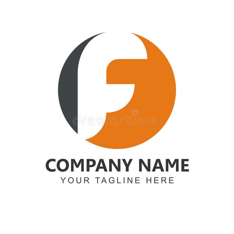 Initial F Logo Design Inspiration Stock Vector - Illustration of black ...