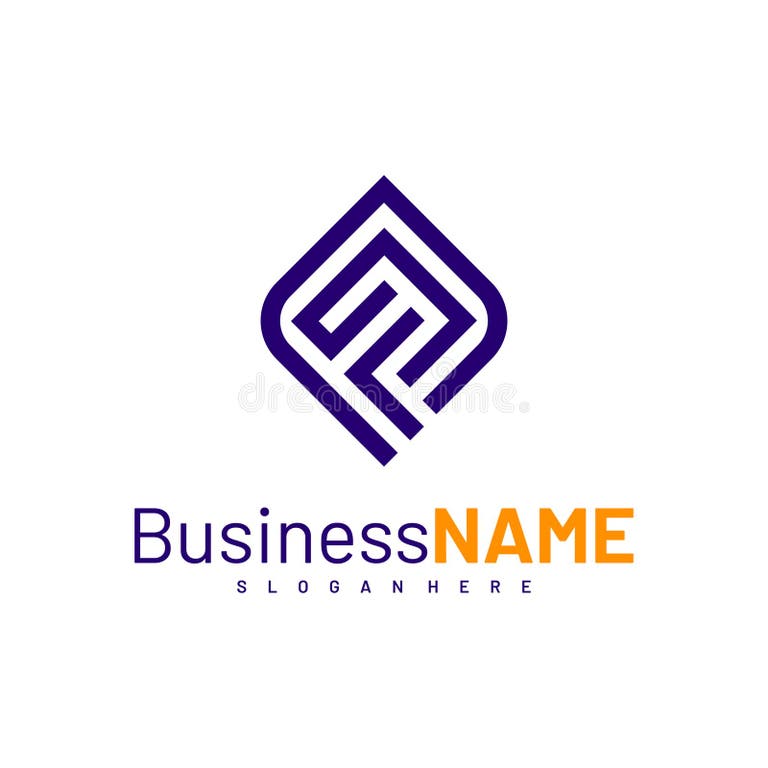 Initial FN Logo Design Vector Illustration, Creative Letter FN Logo ...