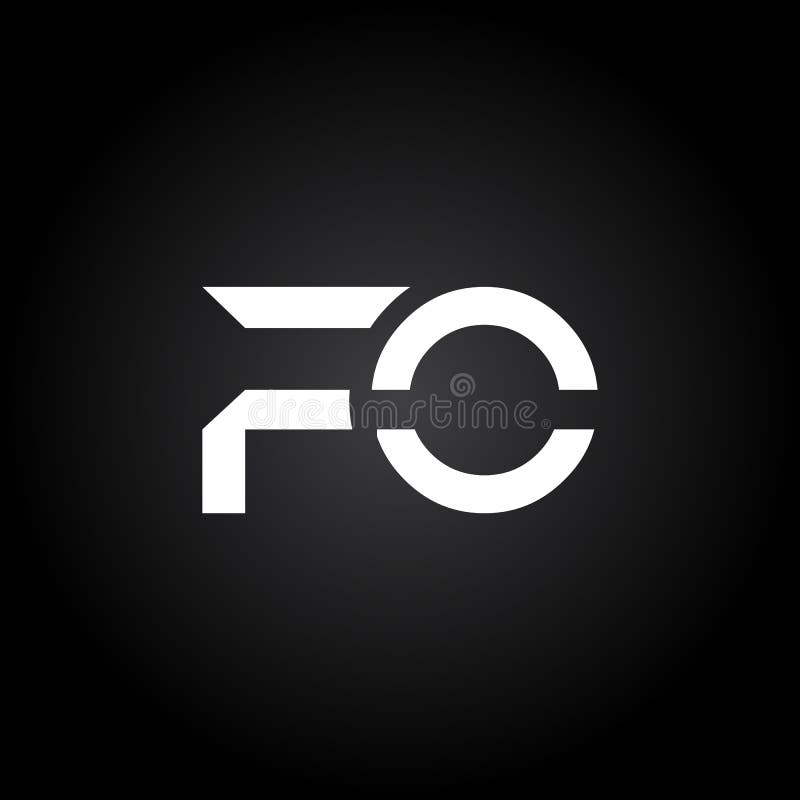 Initial FO Letter Logo with Creative Modern Business Typography Vector ...