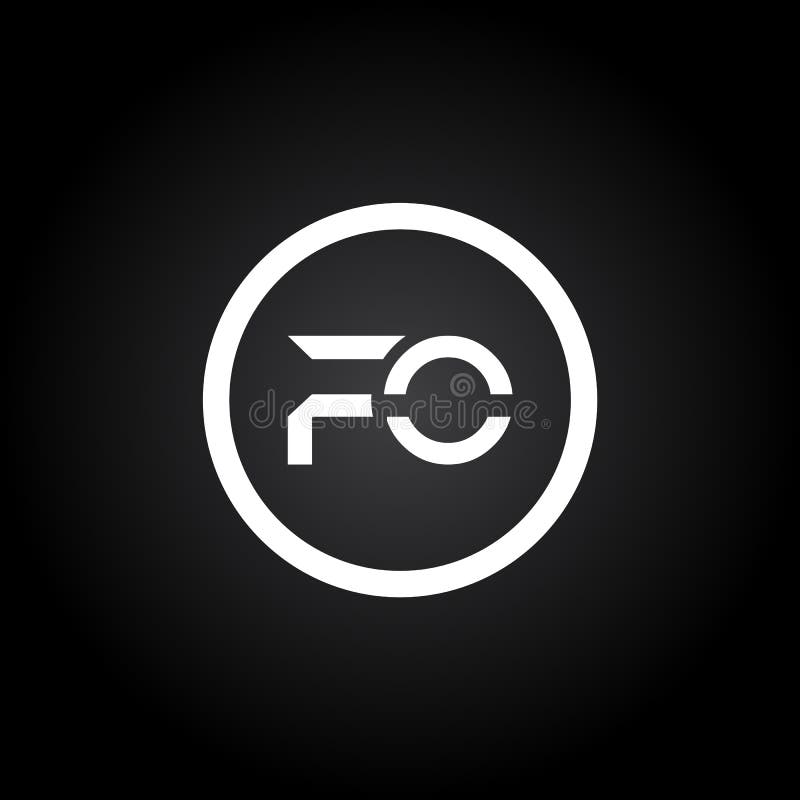 Initial FO Letter Logo with Creative Modern Business Typography Vector ...