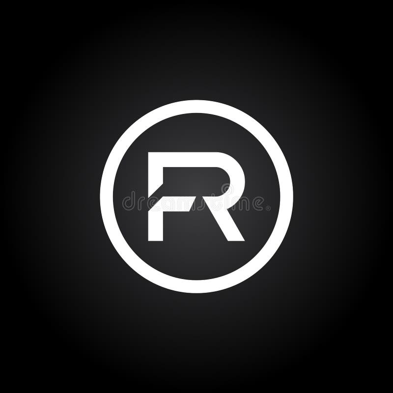 Initial FR Letter Logo with Creative Modern Business Typography Vector ...