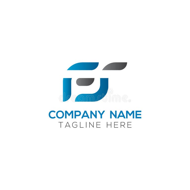 Initial FS Letter Logo with Creative Modern Business Typography Vector ...