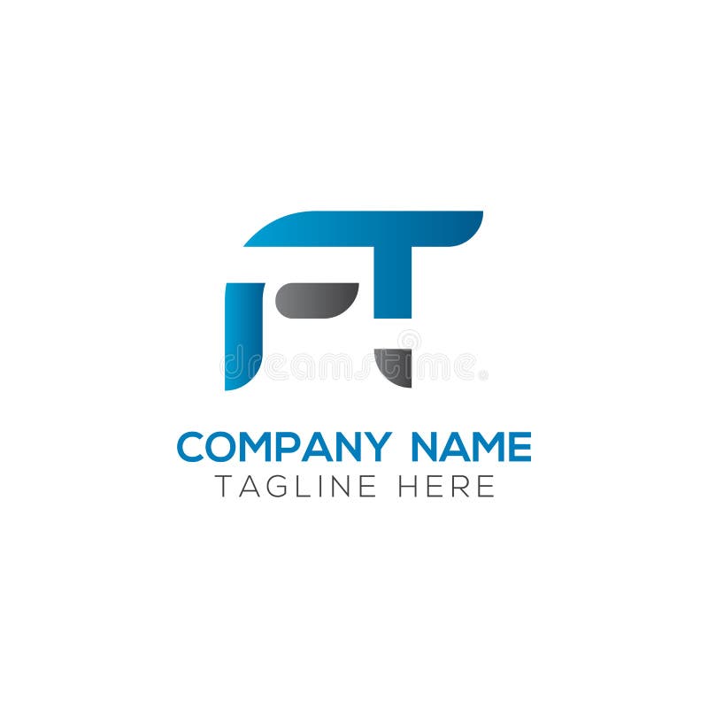 Initial FT Letter Logo with Creative Modern Business Typography Vector ...