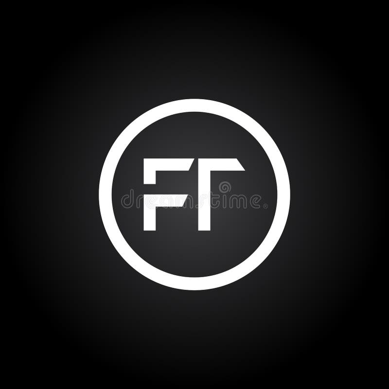 Initial FT Letter Logo with Creative Modern Business Typography Vector ...