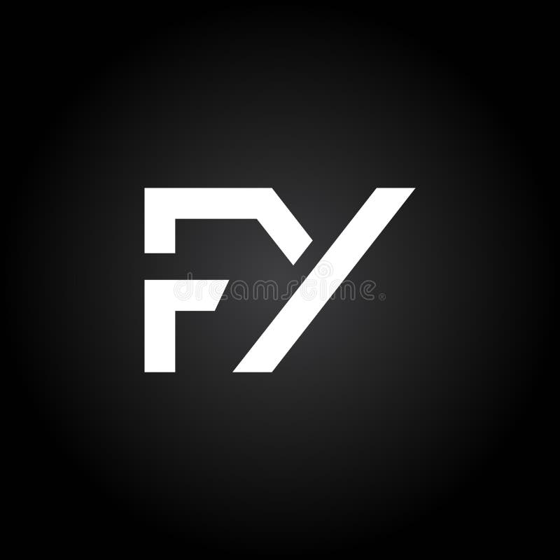 Initial FY Letter Logo with Creative Modern Business Typography Vector ...