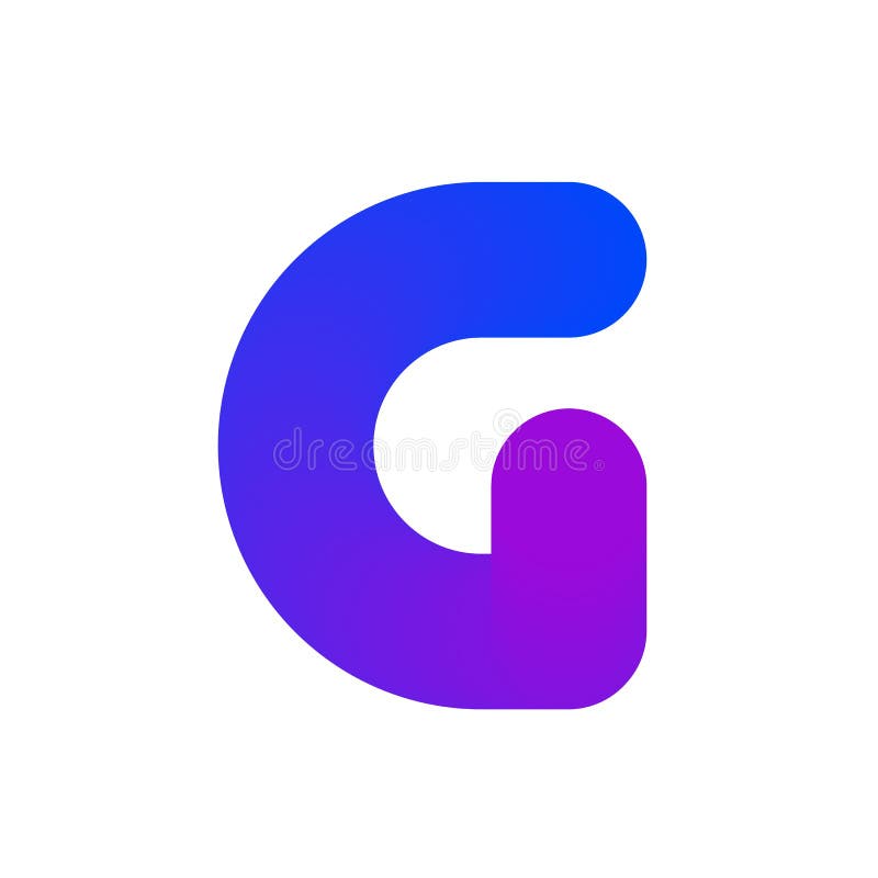 Initial a Letter Logo Design. Gradient Twisted Ribbon for Logotype ...