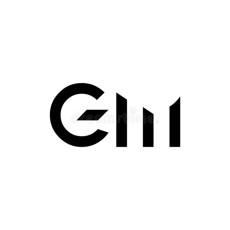 Initial GM Letter Logo with Creative Modern Business Typography Vector ...