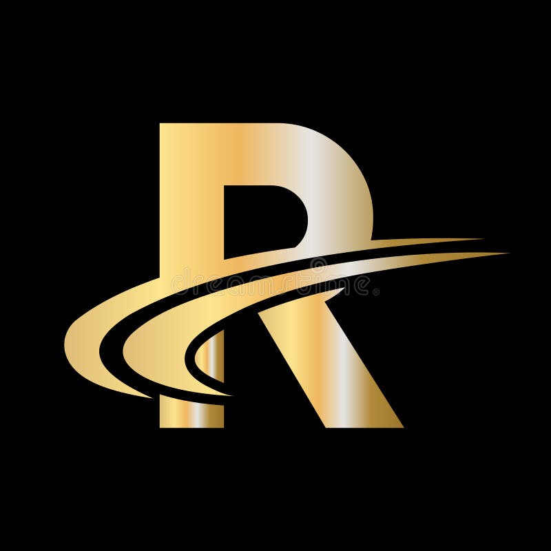 Gold Letter R Stock Illustrations – 3,082 Gold Letter R Stock ...