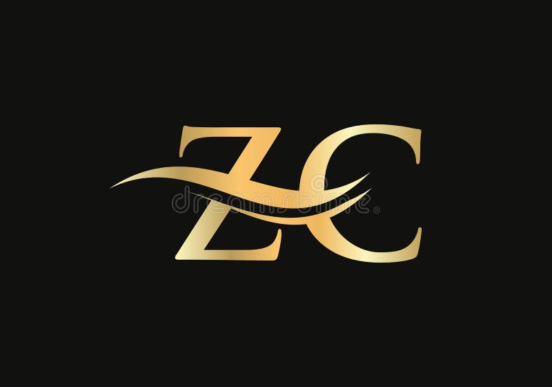 Initial Gold Letter ZC Logo Design. ZC Logo Design with Modern Trendy ... Initial Gold Letter ZC Logo Design. ZC Logo Design with Modern Trendy ...