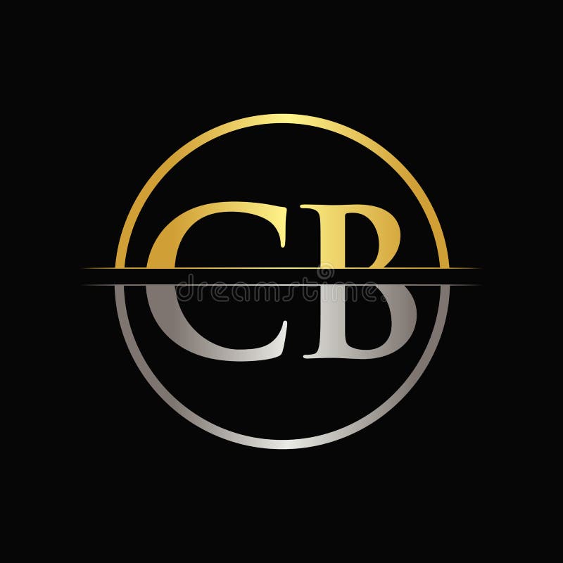 Initial Letter CB Logo Template Design Stock Vector - Illustration of ...