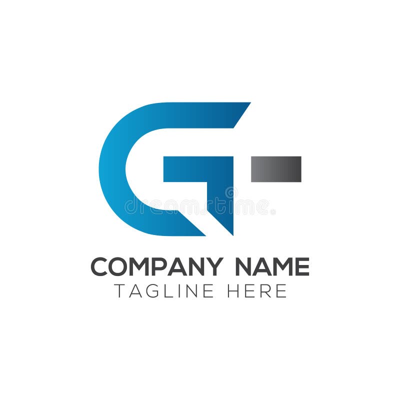 Initial GT Letter Logo with Creative Modern Business Typography Vector ...