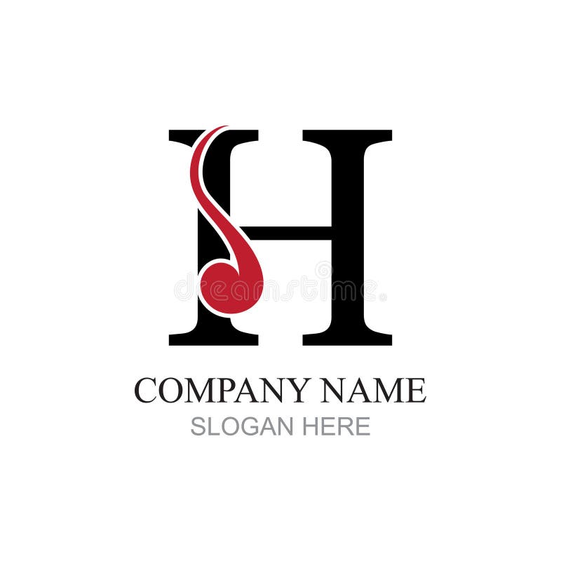 Initial H Letter Logo Design Vector Template. Monogram and Creative ...