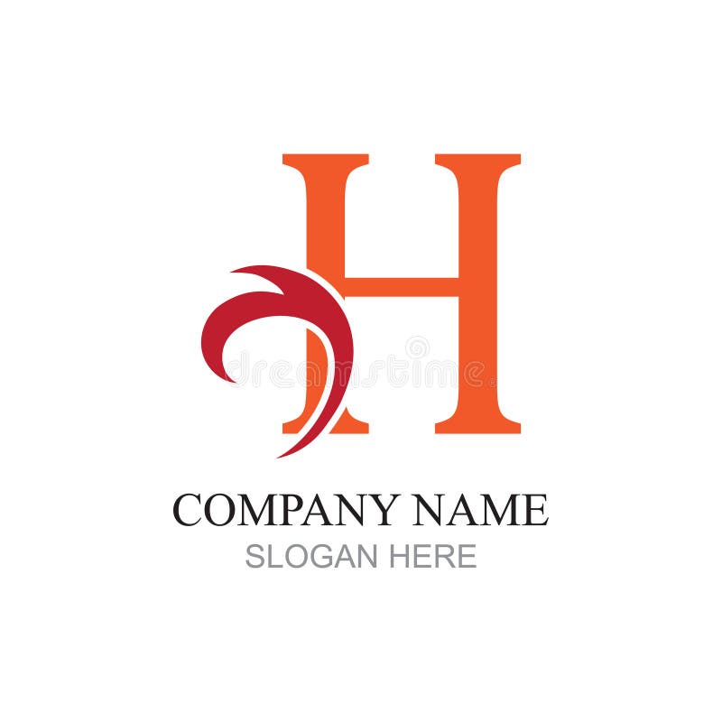 Initial H Letter Logo Design Vector Template. Monogram and Creative ...