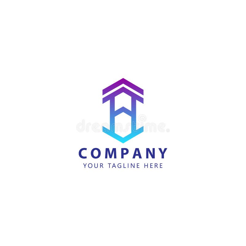 Initial H Logo Design Inspiration Stock Vector - Illustration of brand ...