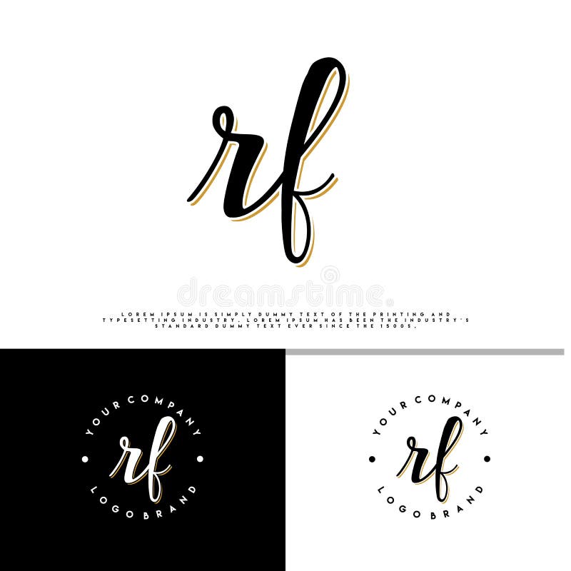 Rf Signature Stock Illustrations – 226 Rf Signature Stock Illustrations ...