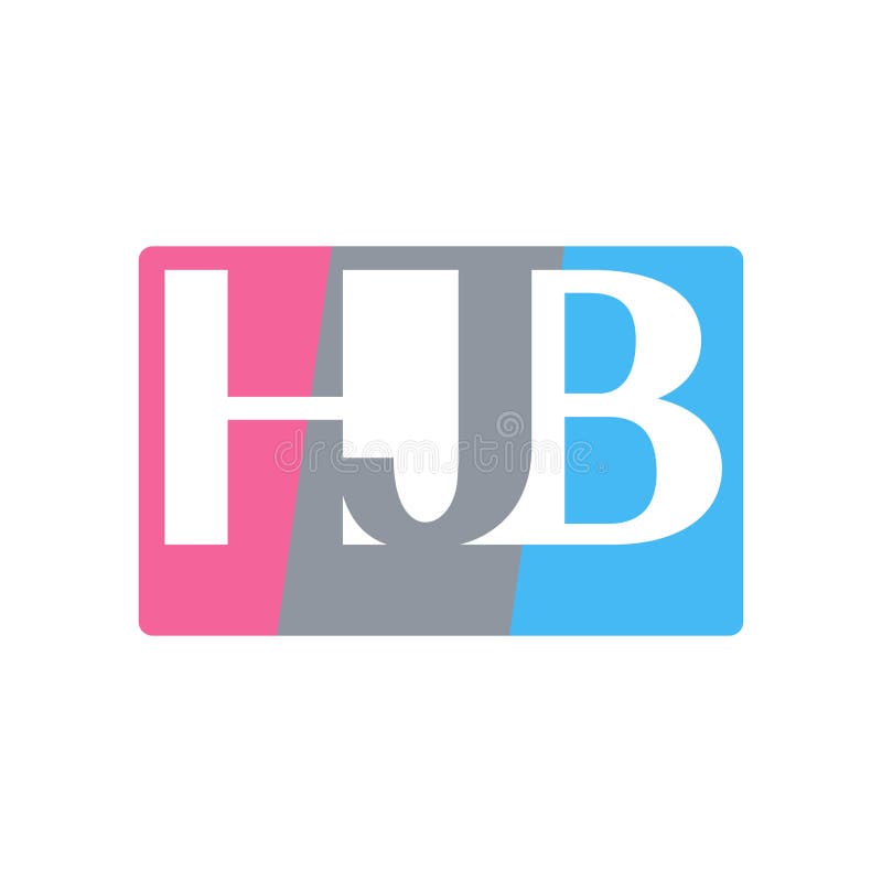 Initial HJB Letter Combined Logo Design Vector Graphic Symbol Sign ...