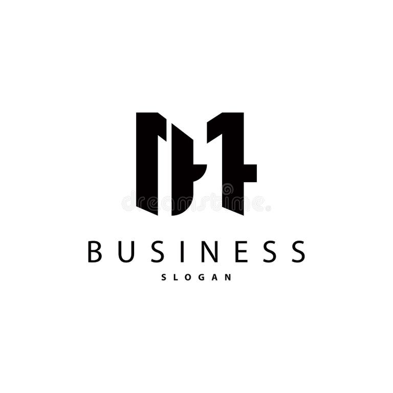 Minimalist Mh Logo Template Stock Illustrations – 363 Minimalist Mh ...