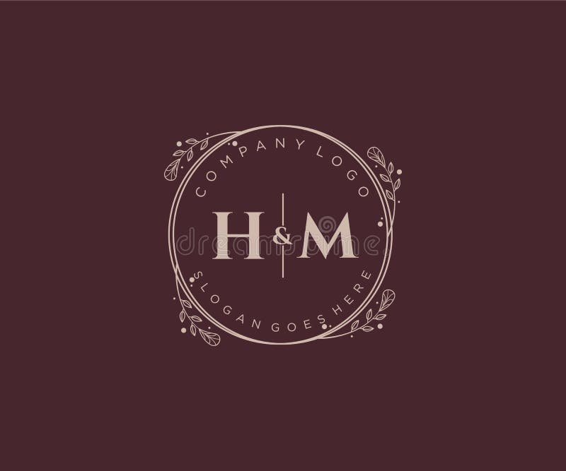 Hm Leaf Logo Stock Illustrations – 79 Hm Leaf Logo Stock Illustrations ...