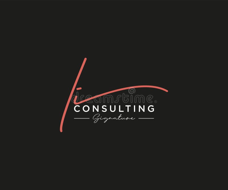 Initial II Signature Logo Collection Template Vector. Hand Drawn ...