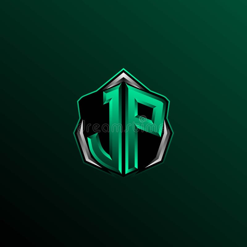 Initial JP Logo Design, Initial JP Logo Design with Circle Style, Logo ...