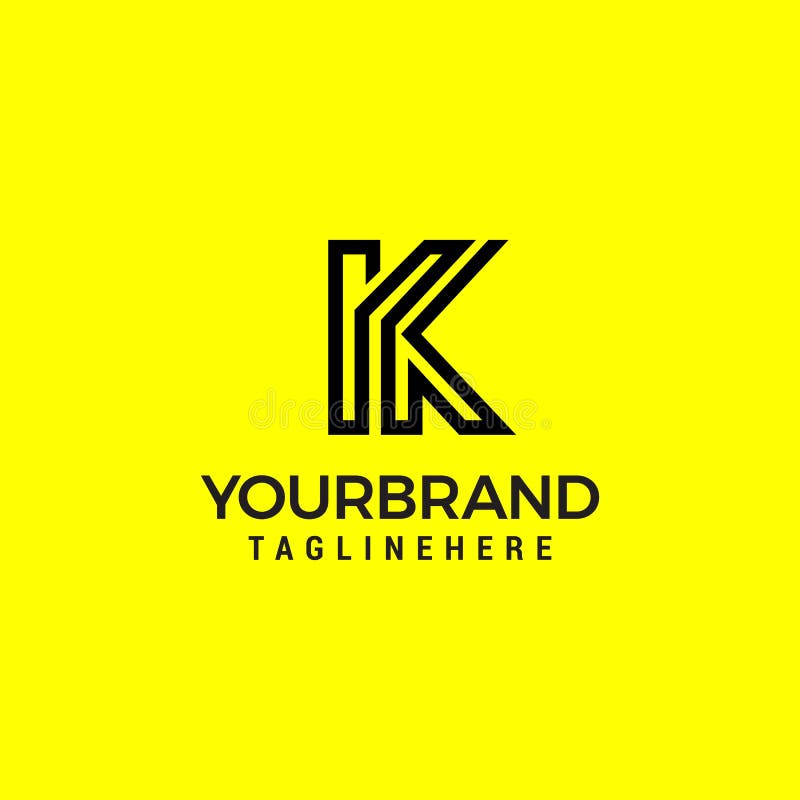 Initial K Modern Monogram and Elegant Logo Design Professional Letters ...