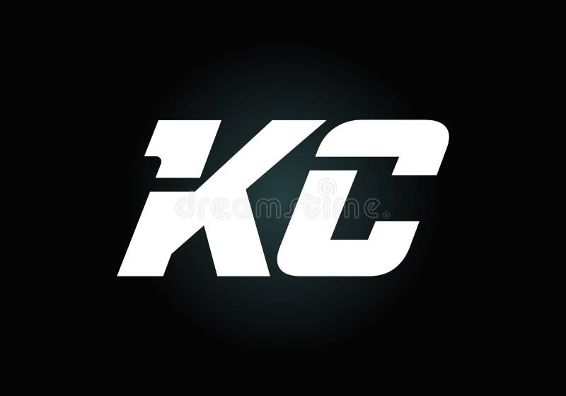 Initial KC Letter Logo with Creative Modern Business Typography Vector ...
