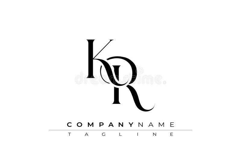 Initial Kr Logo Stock Illustrations – 1,367 Initial Kr Logo Stock Illustrations, Vectors ...