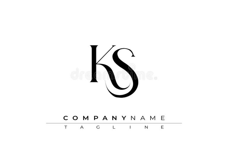 Initial KS Logo Design Vector Stock Vector - Illustration of business ...