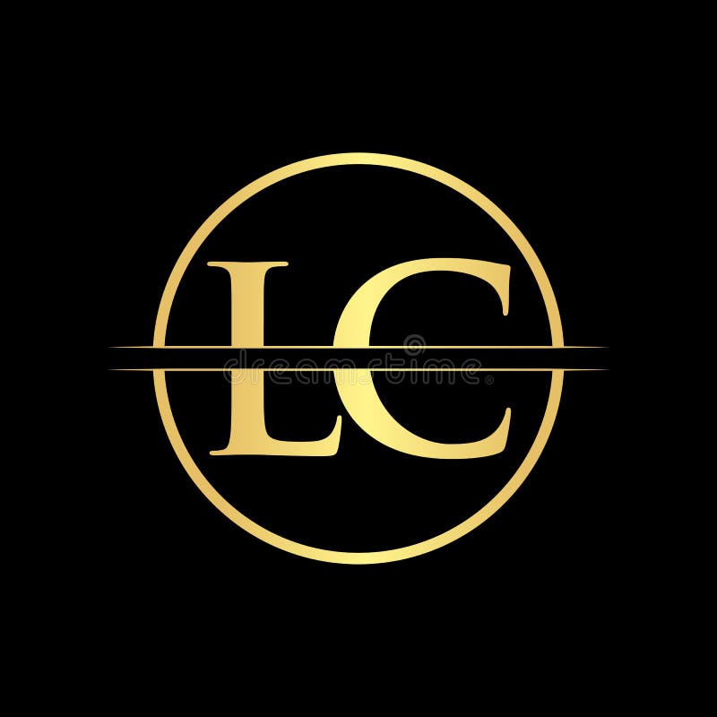Initial LC Letter Logo Design Vector Template. Abstract Letter LC Logo ...