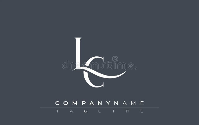 Initial LC Logo Design Vector Stock Vector - Illustration of symbol ...