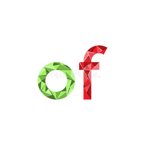 Initial Letter of Abstract Triangle Logo Vector Stock Vector ...