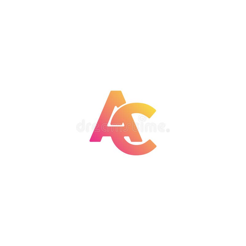 Letter Ac Logo Design Vector Stock Illustrations – 1,936 Letter Ac Logo ...