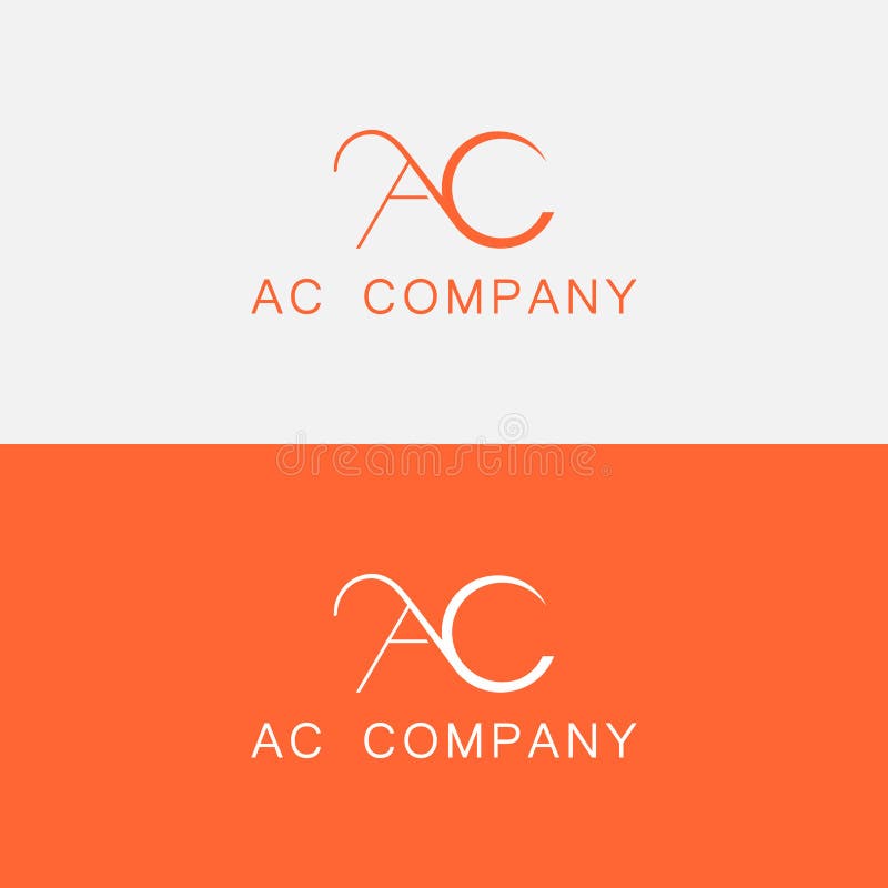Initial Letter AC Logo Design Vector. CA,AC ,C ,a Abstract Letters Logo ...