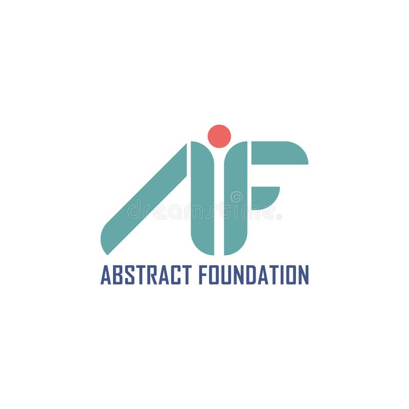 Initial Letter AF Logo Applied for Abstract Foundation Logo Design ...