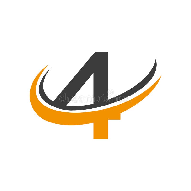 Initial 4 Letter Alphabet Logo Design in Vector Format. 4 Logotype for ...