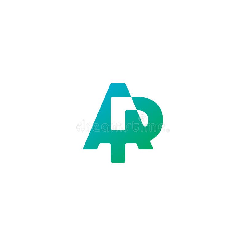Initial Letter AP Logo Design Vector Stock Vector - Illustration of ...