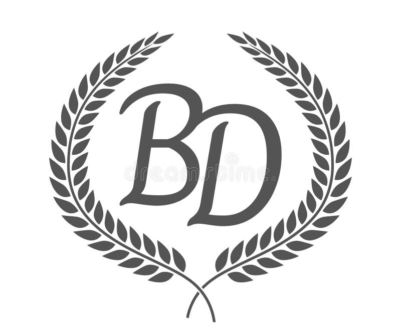 Bd Monogram Stock Illustrations – 1,633 Bd Monogram Stock Illustrations ...