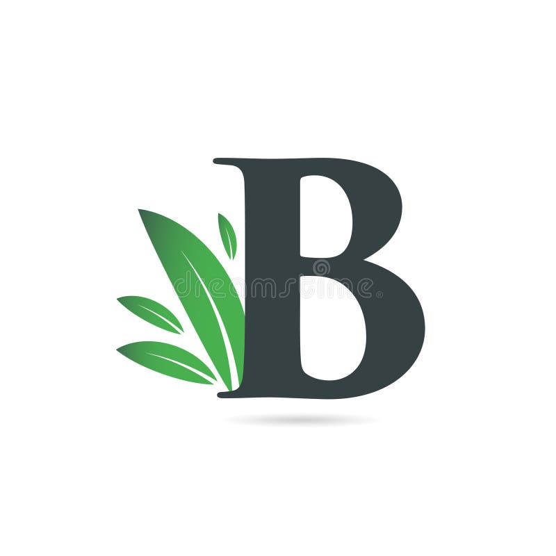 Letter B Leaf Logo Stock Illustrations – 1,999 Letter B Leaf Logo Stock ...